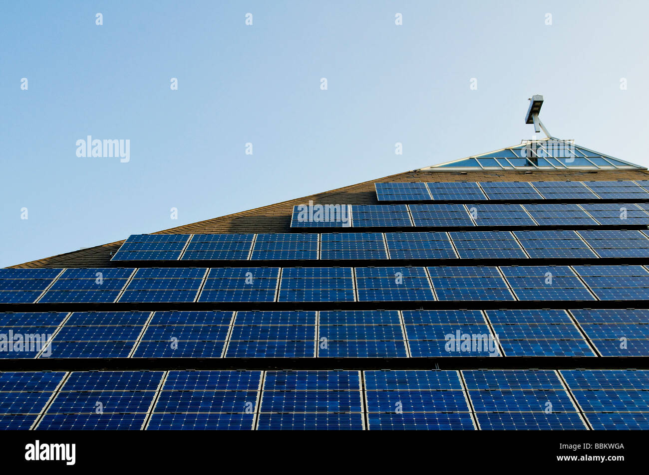 Solar panels church roof hi-res stock photography and images - Alamy