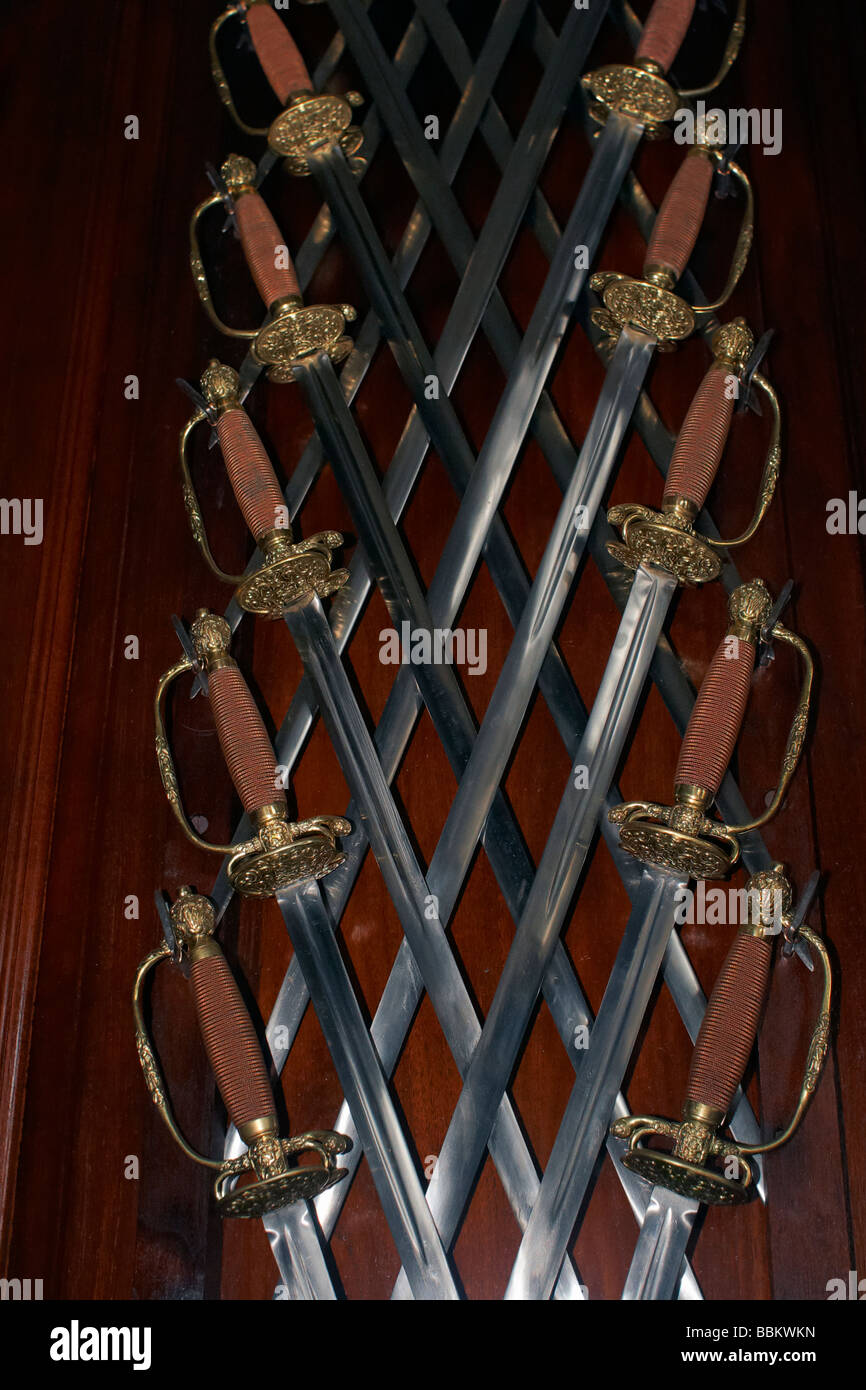 Colonial swords hi-res stock photography and images - Alamy