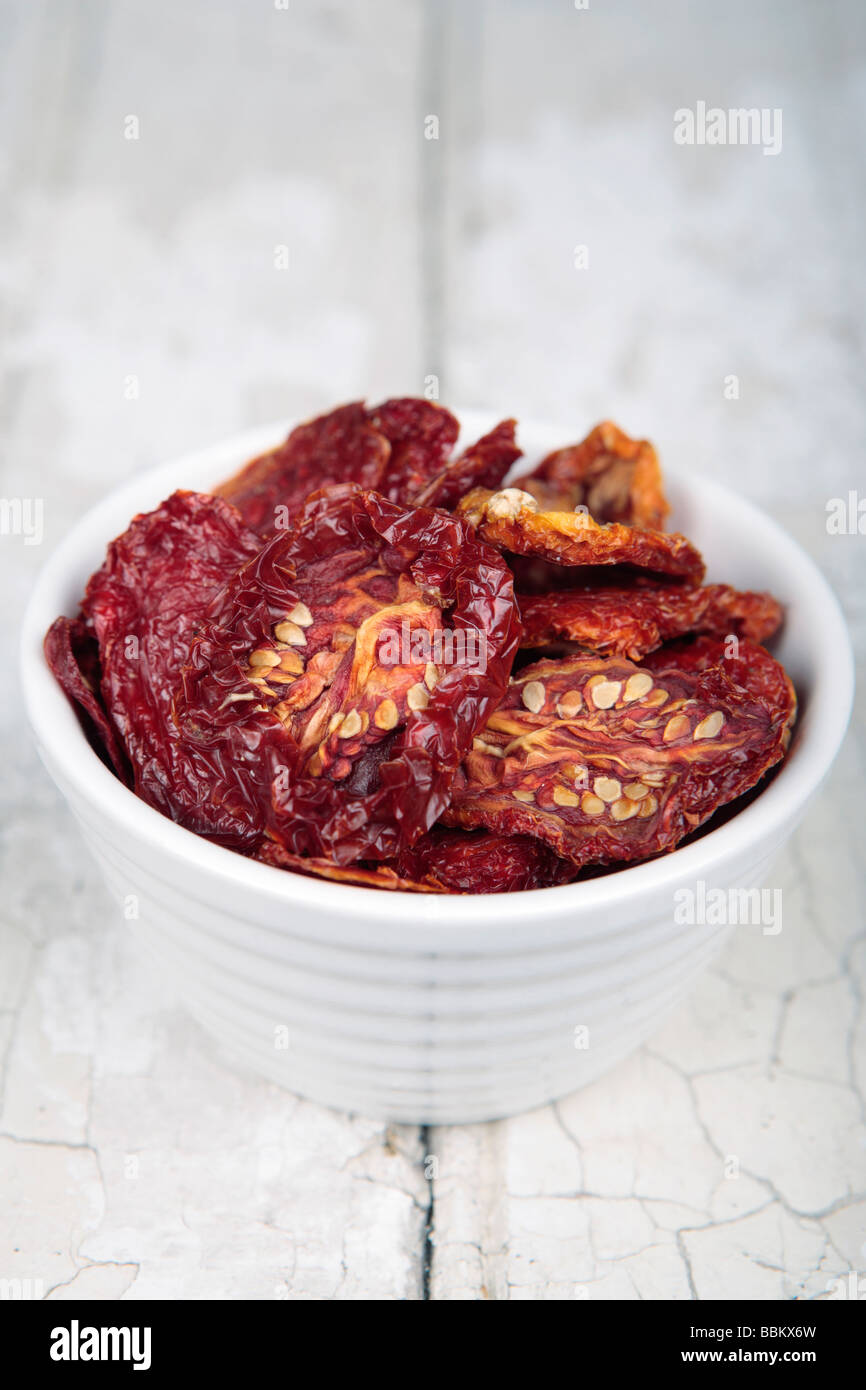 Sun dried tomatoes Stock Photo - Alamy