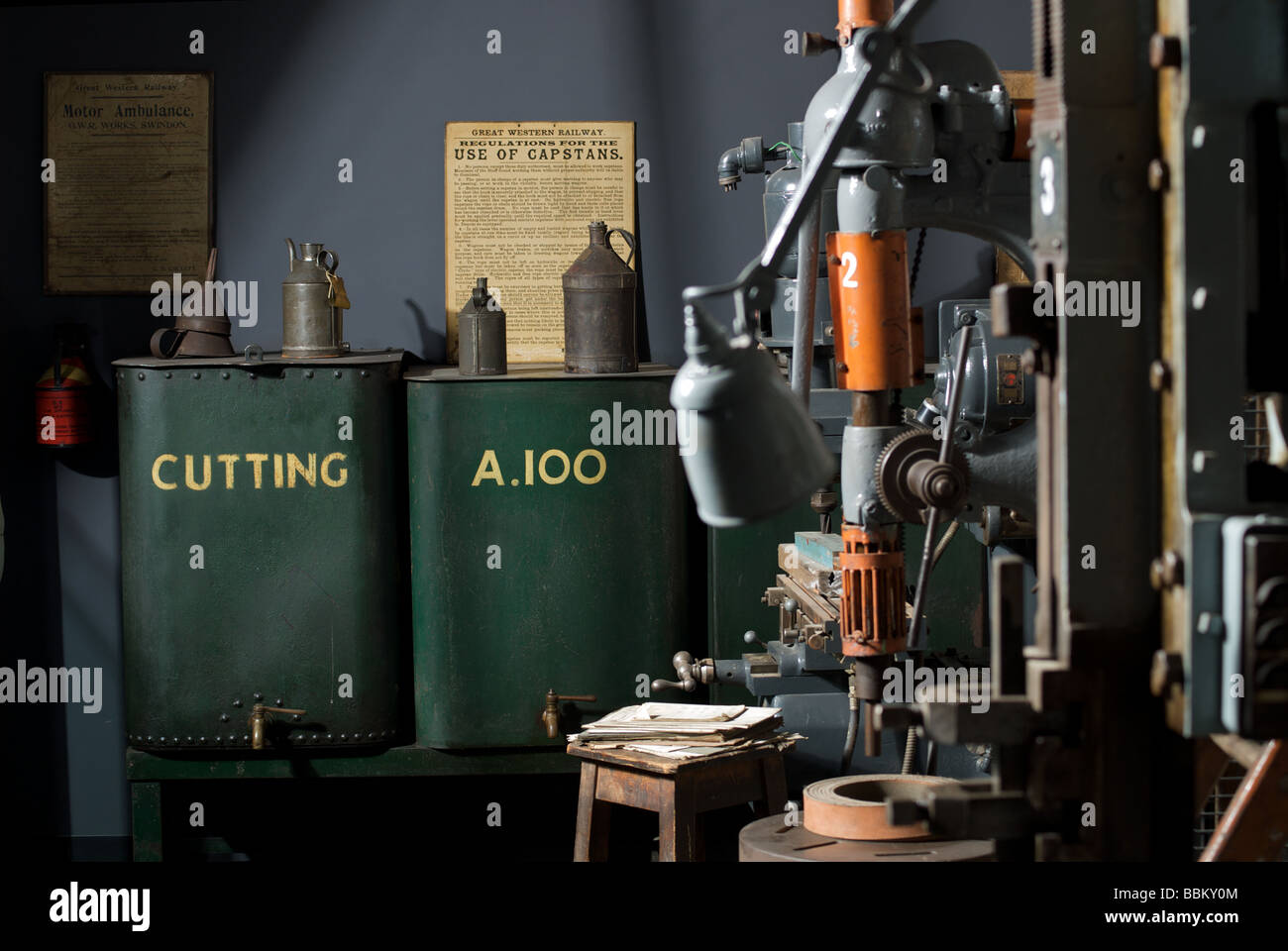 Part of the collection of exhibits contained at STEAM, museum of the ...