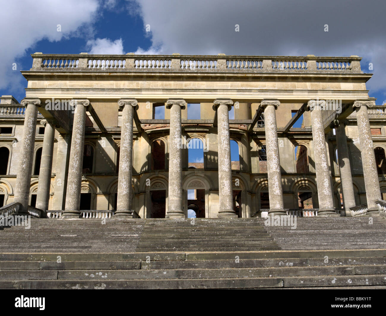 The exterior of a Stately Home Stock Photo - Alamy