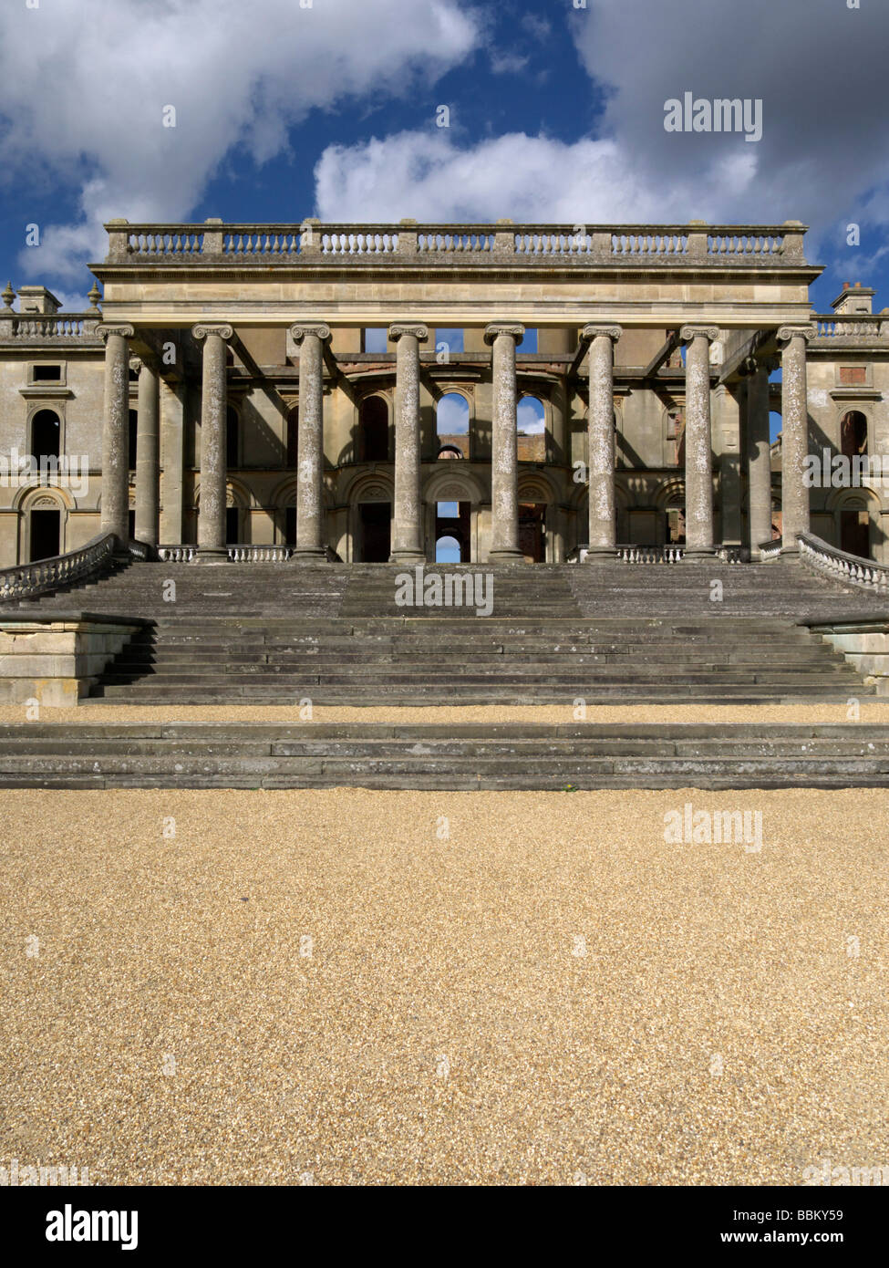 The exterior of a Stately Home Stock Photo - Alamy
