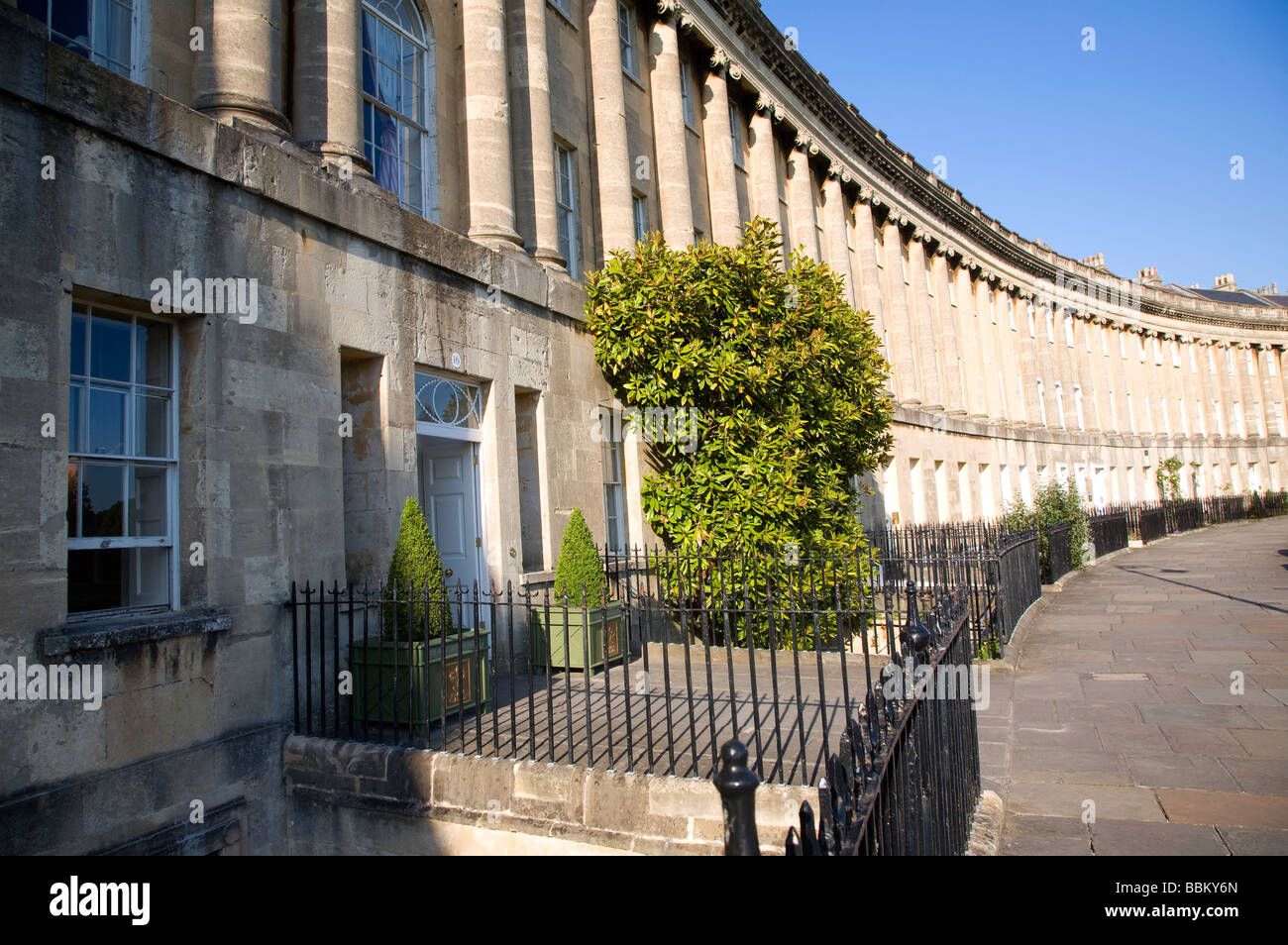 Royal Crescent Bath England Stock Photo - Alamy