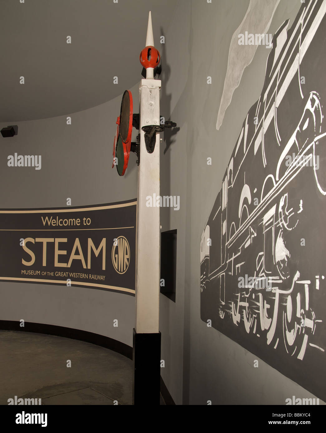 Part of the collection of exhibits contained at STEAM, museum of the ...