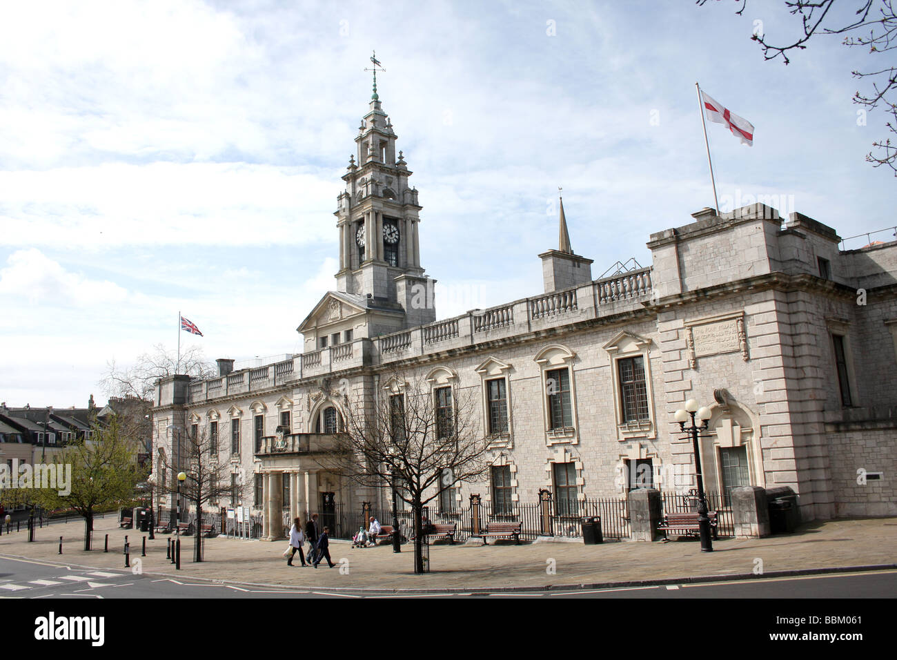 The Town Hall in Torquay Devon UK Stock Photo - Alamy