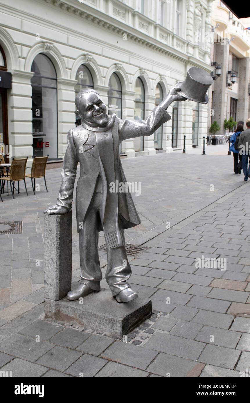 Silver Statue Bratislava High Resolution Stock Photography and Images ...