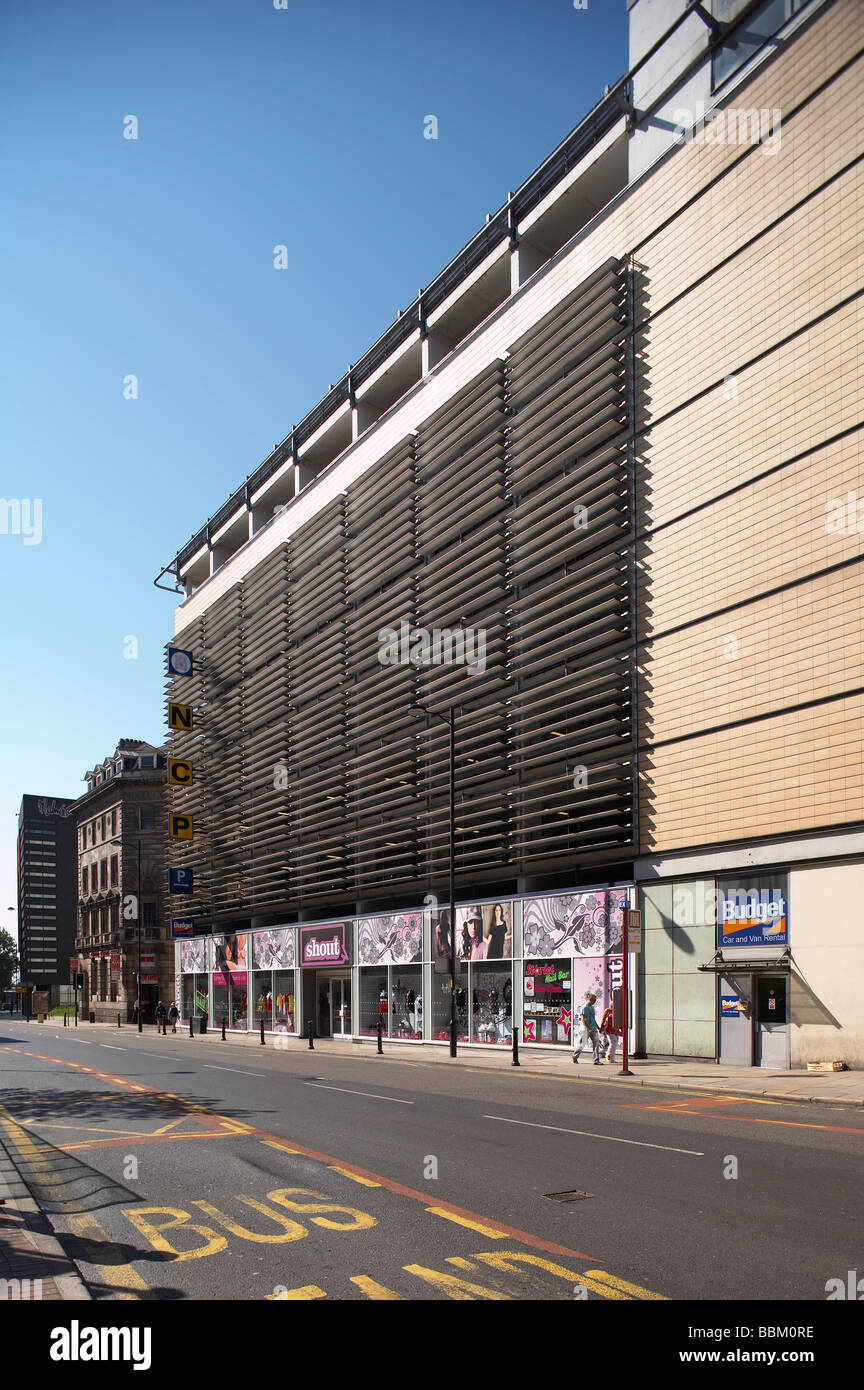 NCP carpark in Manchester UK Stock Photo - Alamy