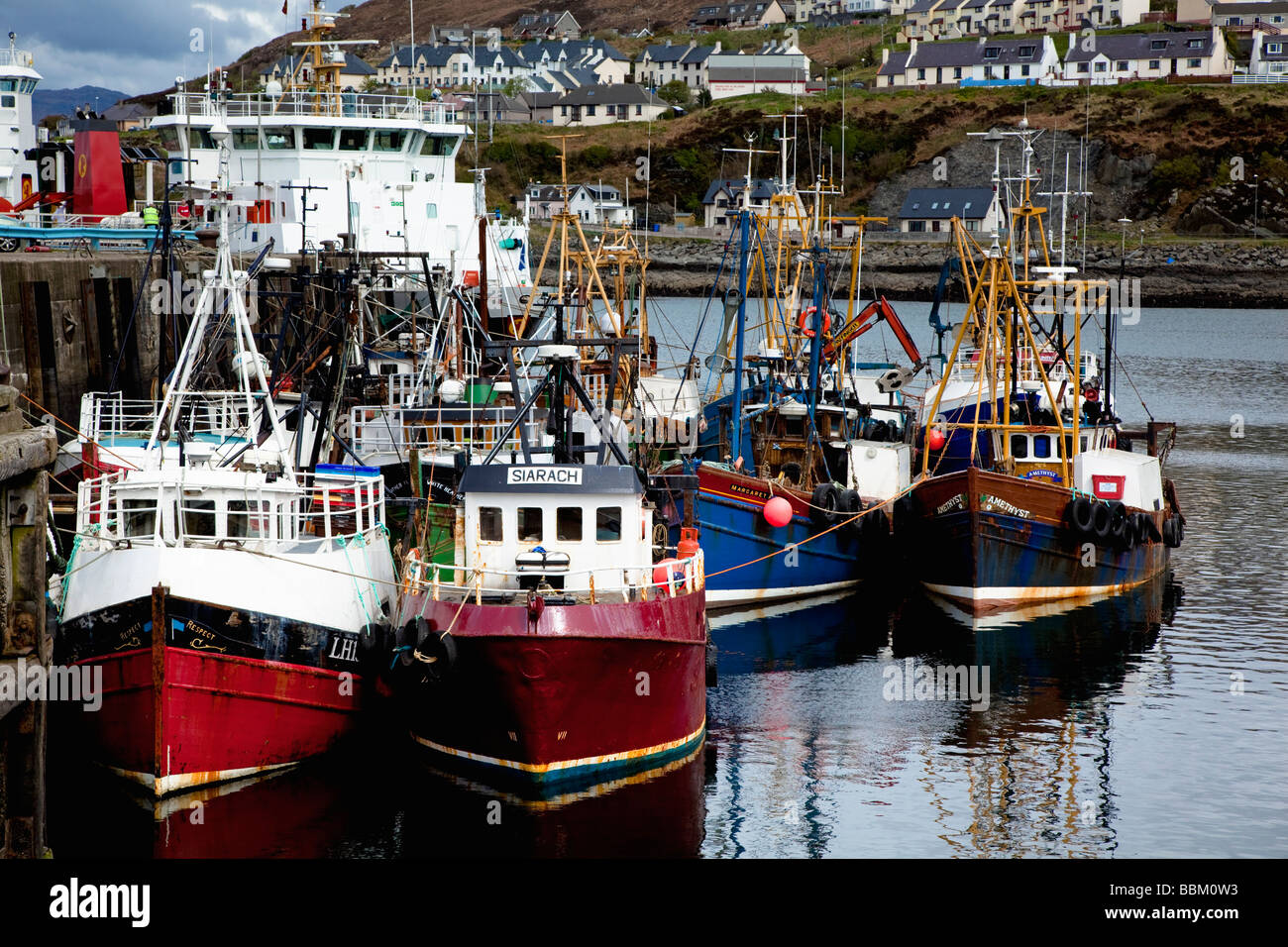 The Harbour Mallaig Lochaber Highlands Scotland Stock Photo - Alamy