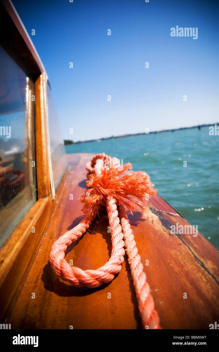 Rope sea waves on ship hi-res stock photography and images - Alamy