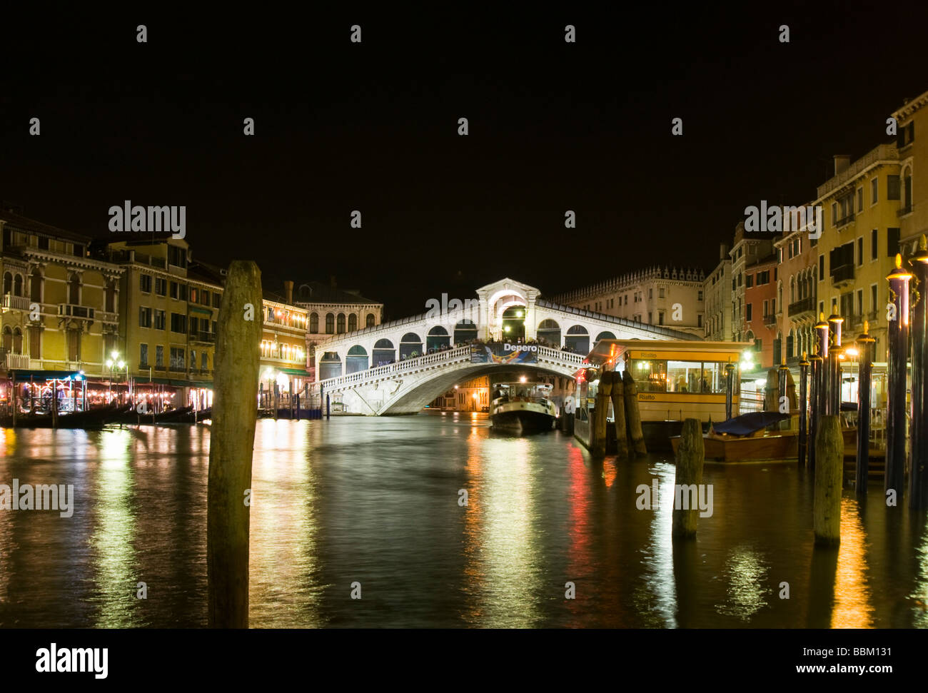 Venice night grand canal hi-res stock photography and images - Alamy