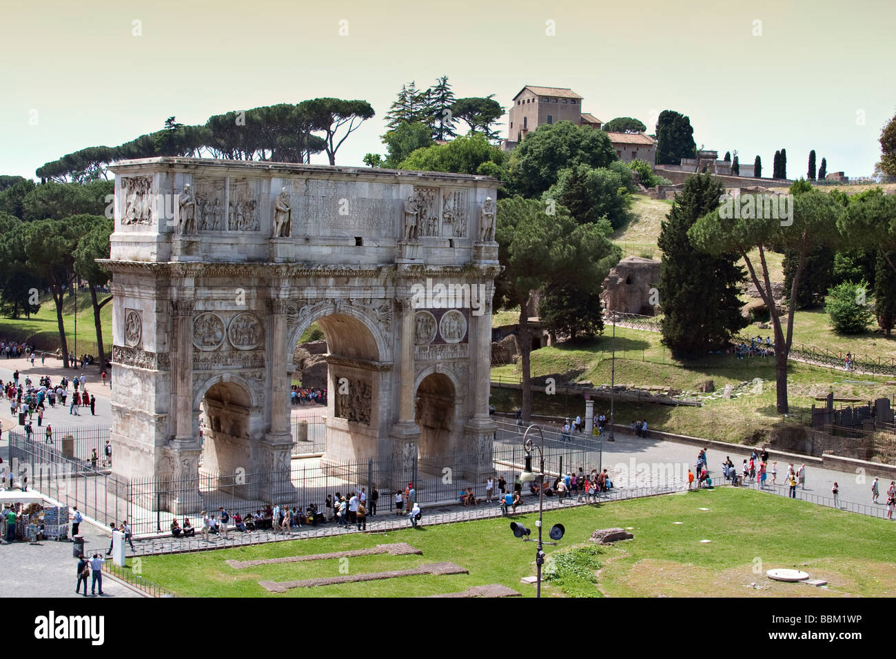 Arch of Constantine Stock Photo - Alamy