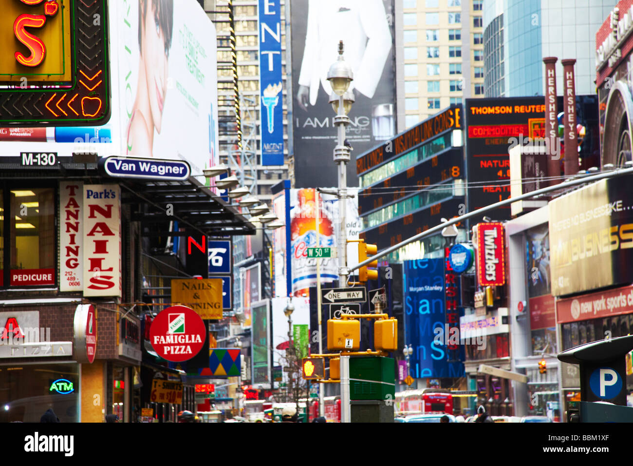 street scene, Time Square, New York Stock Photo - Alamy