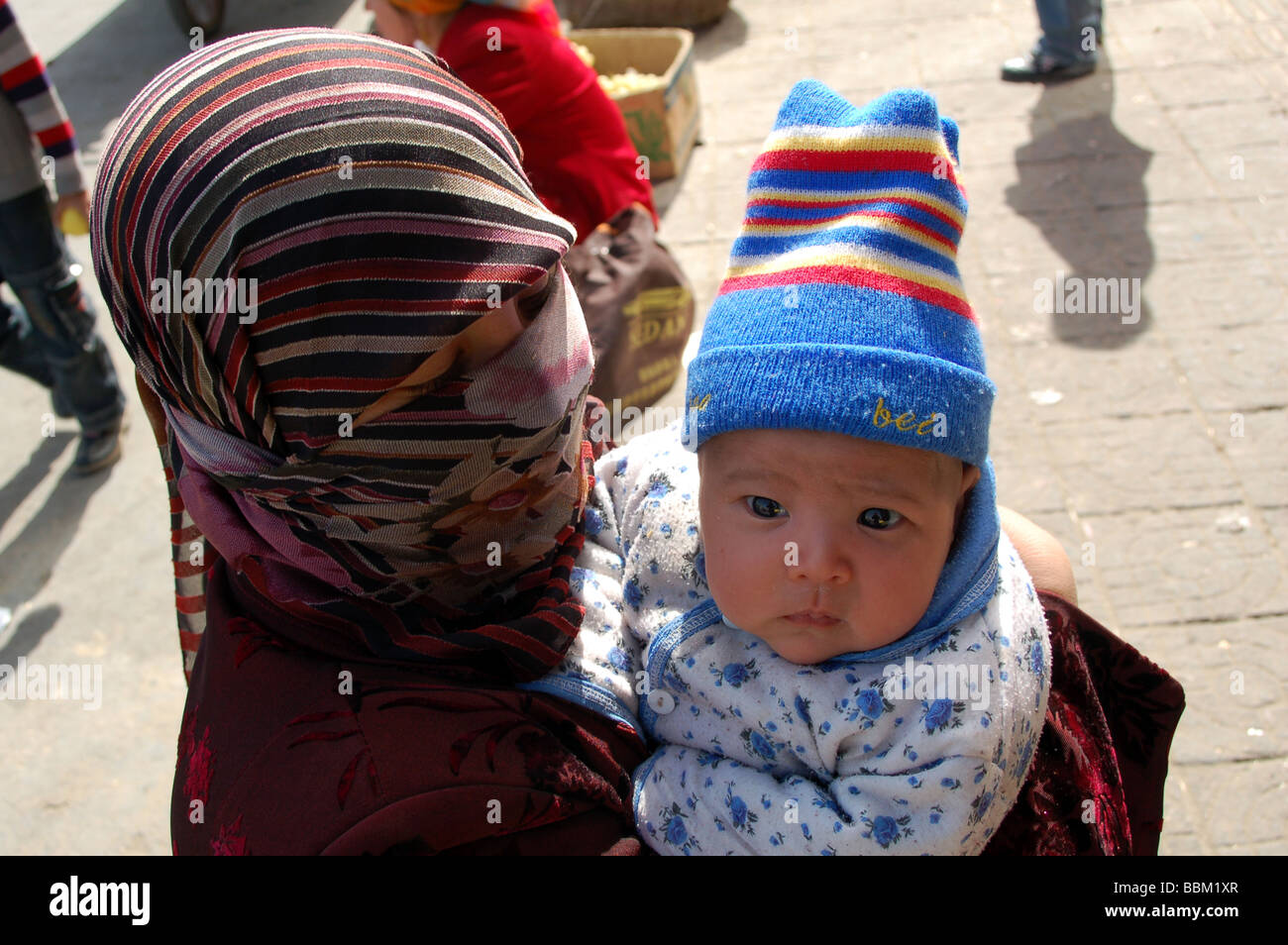 Local Uyghur people in Urumqi, Xinjiang, CHINA Stock Photo - Alamy