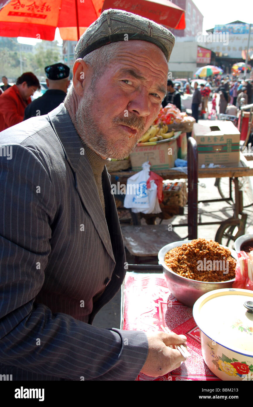 Local Uyghur people in Urumqi, Xinjiang, CHINA Stock Photo - Alamy