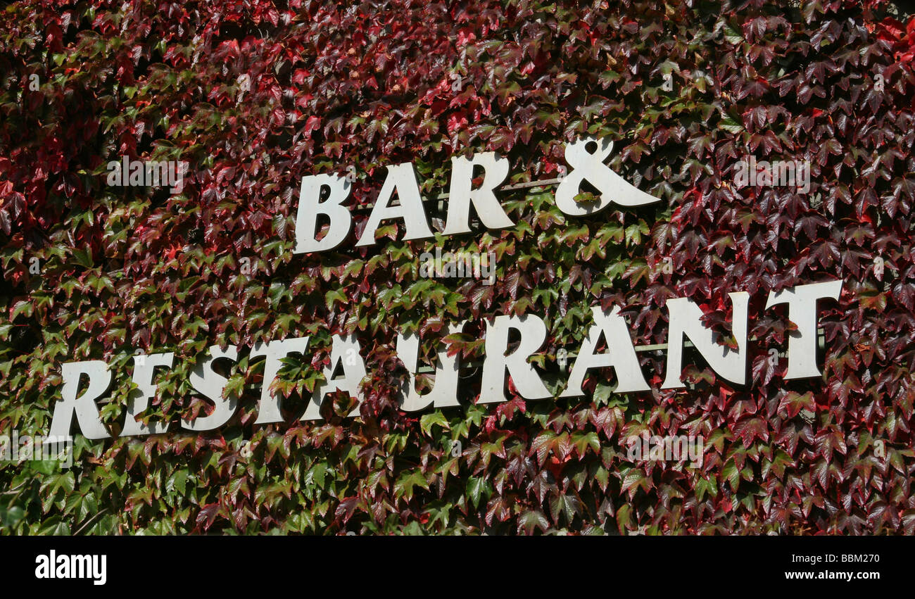 Metal wall sign beer hi-res stock photography and images - Alamy