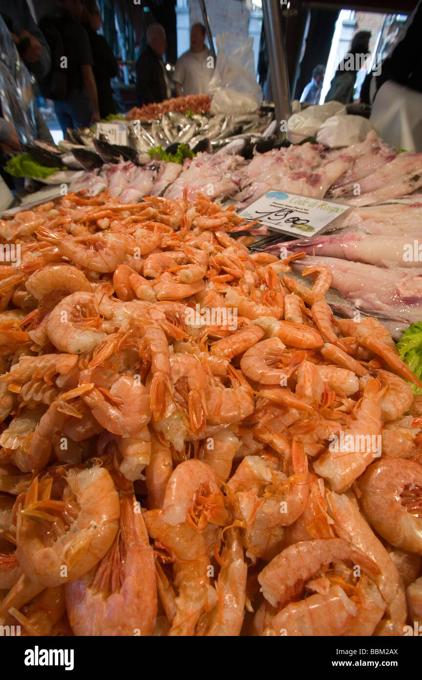 Prawns for sale at the fish market hi-res stock photography and images ...