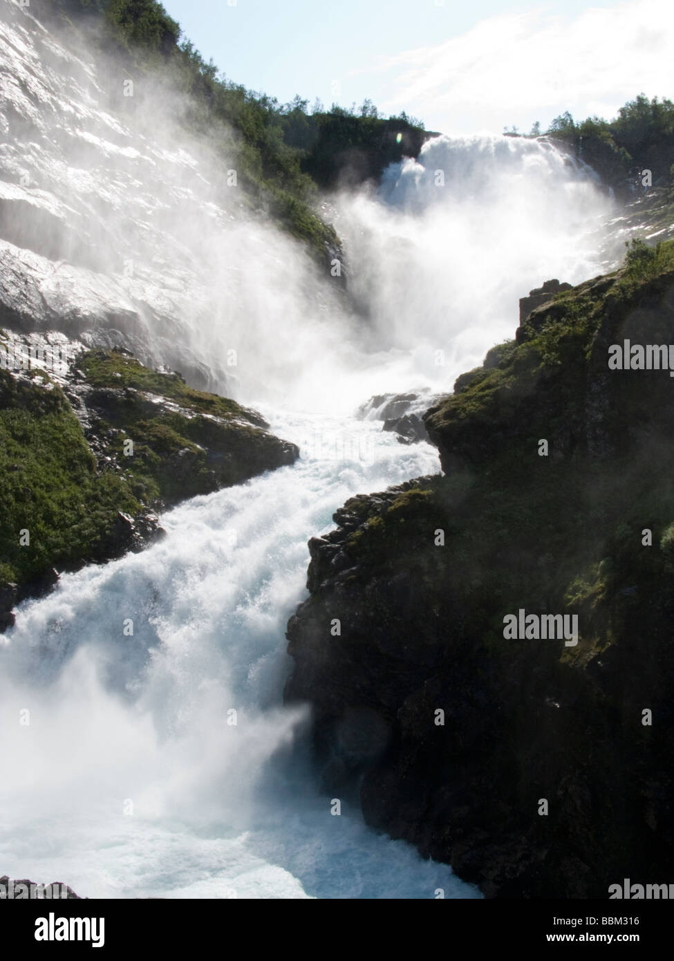 Flam railway waterfall hi-res stock photography and images - Alamy