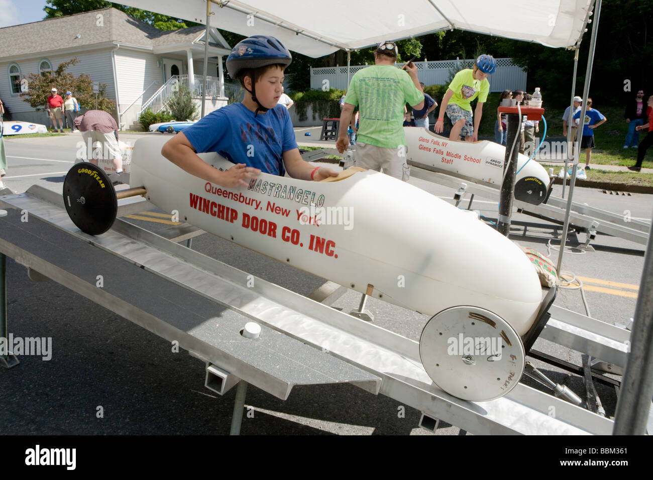 Boy scouts soap box derby hi-res stock photography and images - Alamy
