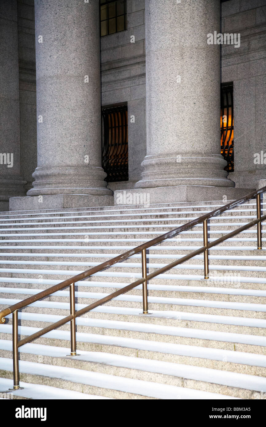 Outside Manhattan's City Hall Stock Photo - Alamy
