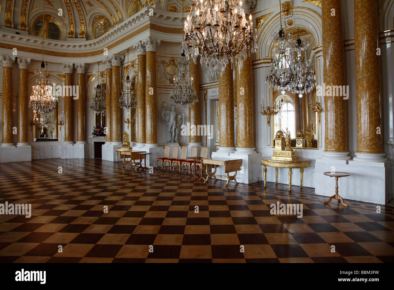 Interior architecture royal castle hi-res stock photography and images ...