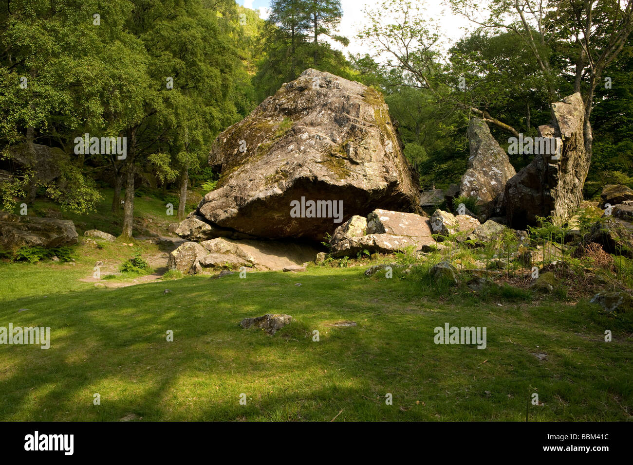 Bowder stone hi-res stock photography and images - Alamy