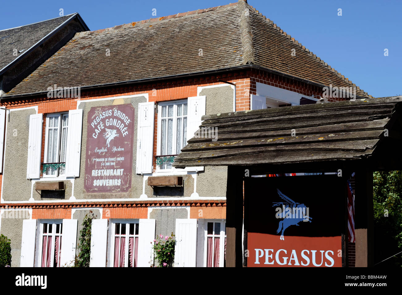 D Day Cafe Gondree Pegasus bridge Ranville Benouville Calvados ...