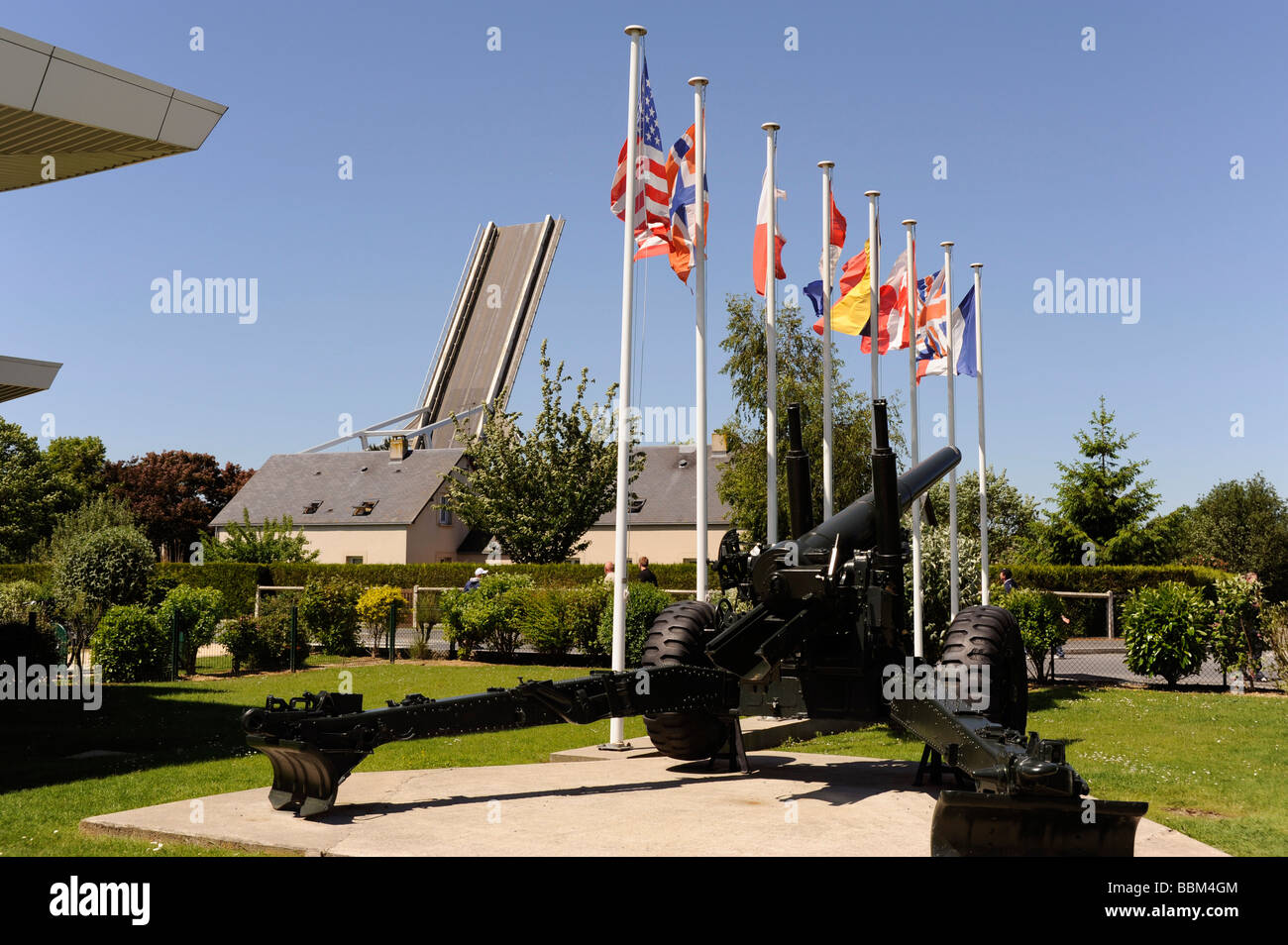 Pegasus bridge memorial and airborne museum hi-res stock photography ...