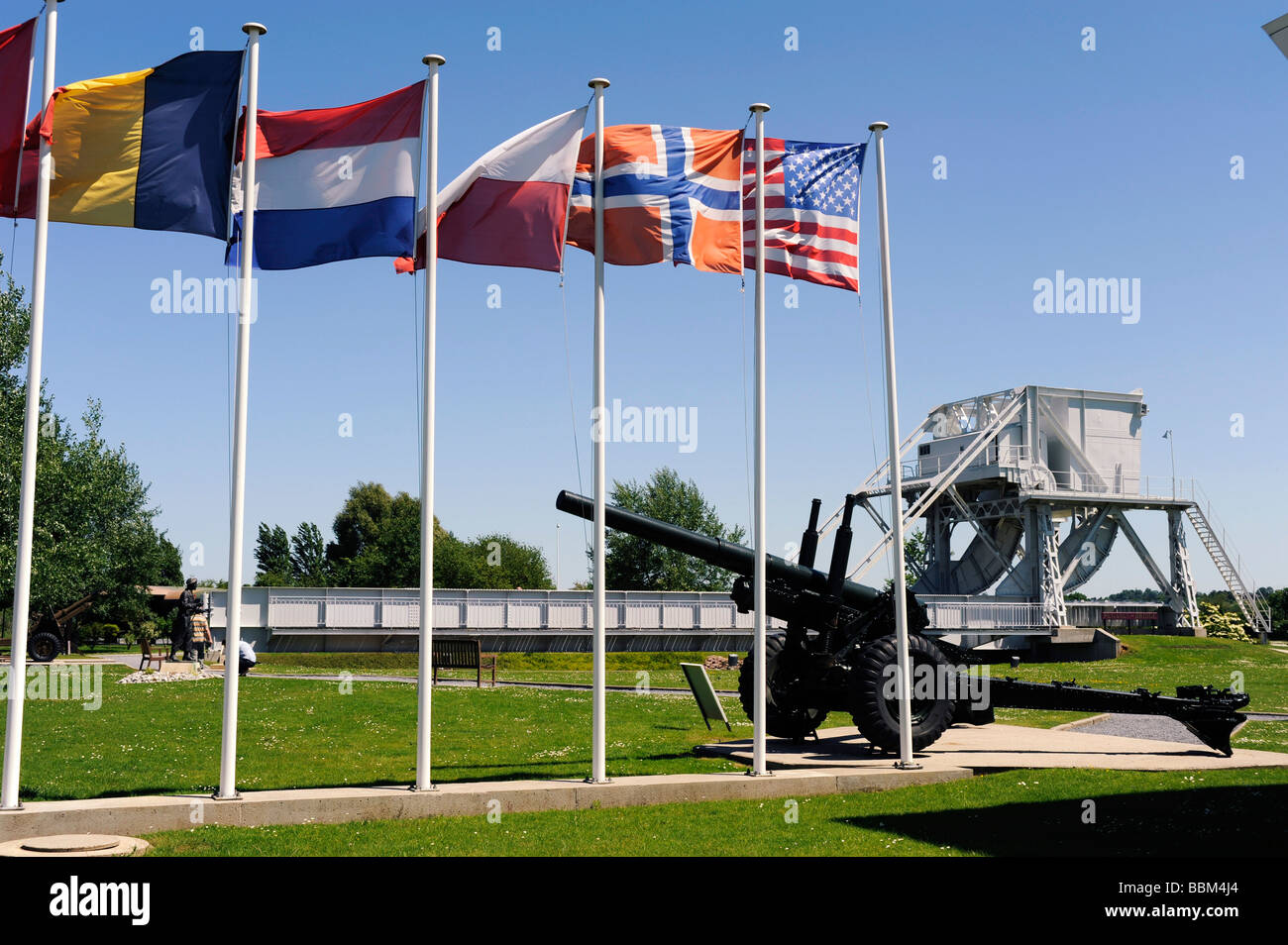 D Day Memorial Pegasus bridge Ranville Benouville Calvados Normandie ...