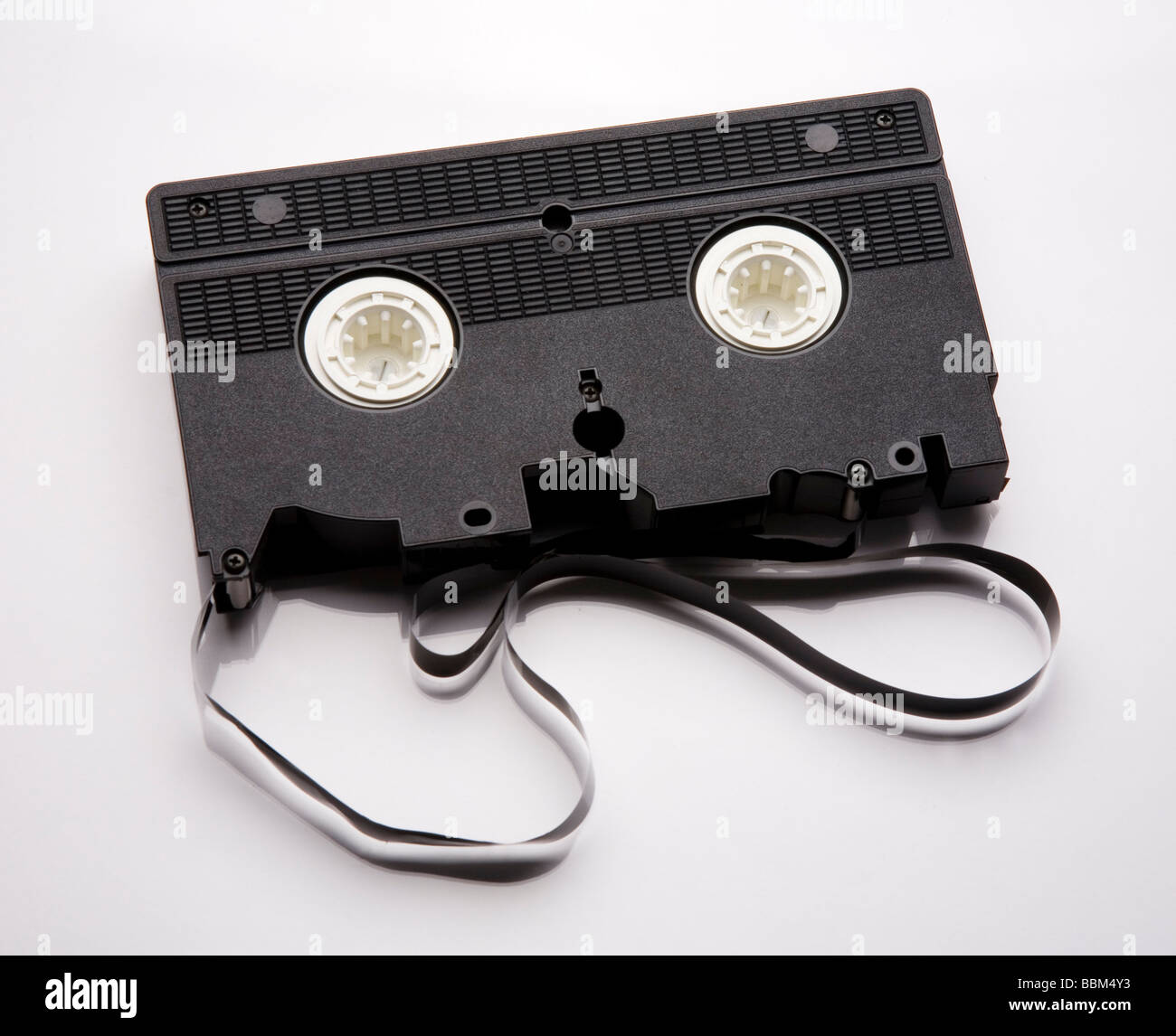 A broken video tape Stock Photo - Alamy
