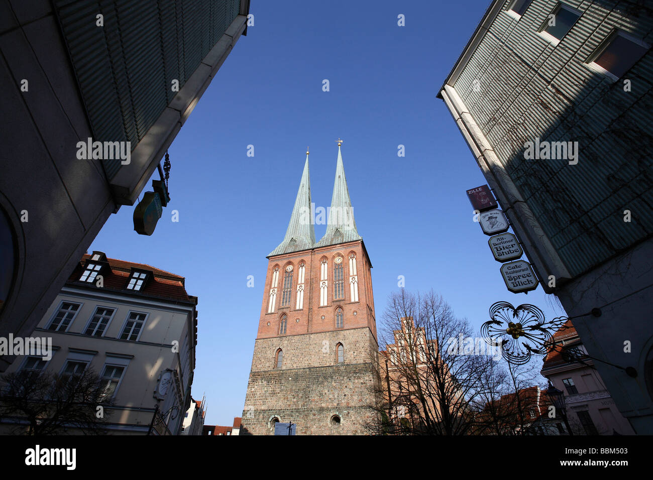 Nikolaikirche, Church of Saint Nicholas, Berlin, Germany, Europe Stock ...