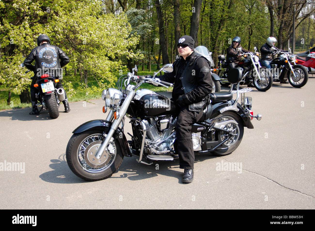 Motorcycle gang member hi-res stock photography and images - Alamy