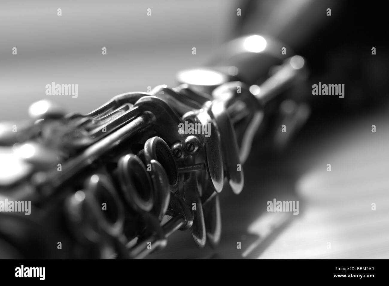 Clarinet clarinets Black and White Stock Photos & Images - Alamy