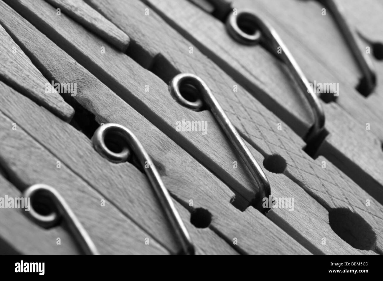 Wood Pegs High Resolution Stock Photography and Images - Alamy