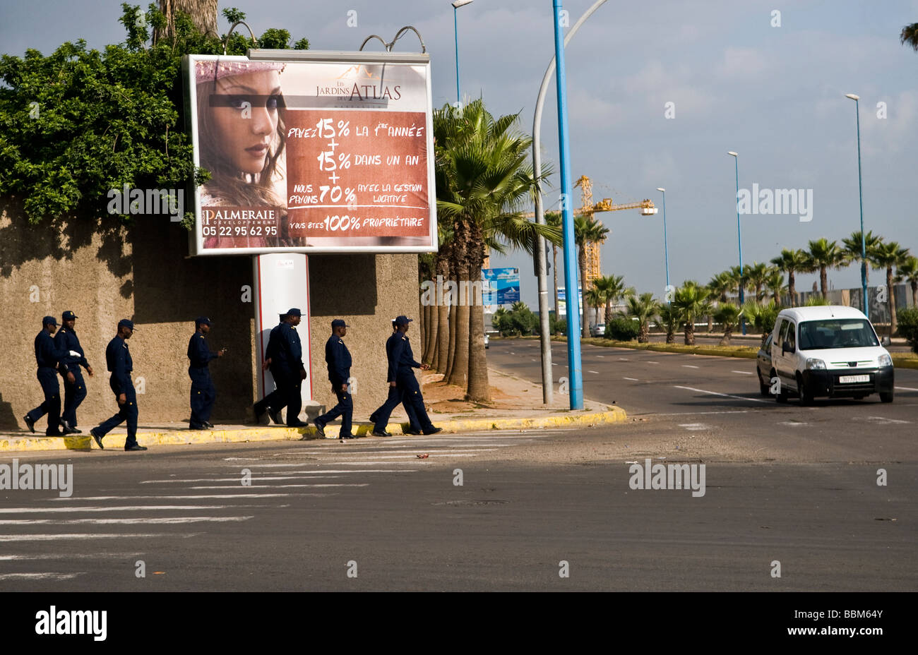 Morocco police station hi-res stock photography and images - Alamy