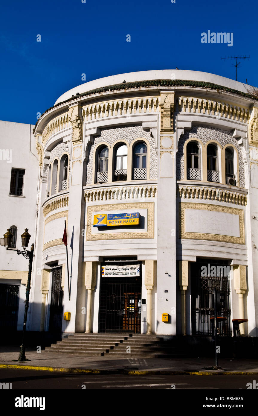 Beautiful white buildings in Casablanca Morocco s financial center ...
