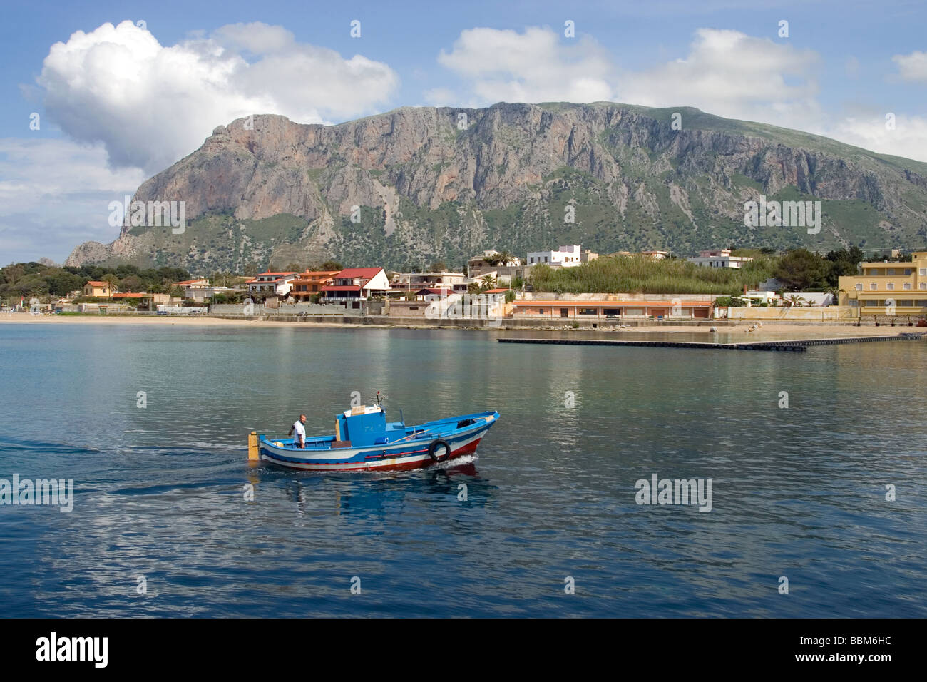 Cinisi Sicily Italy Tower Of The Tonnara Dell'Ursa In Cinisi Sicily