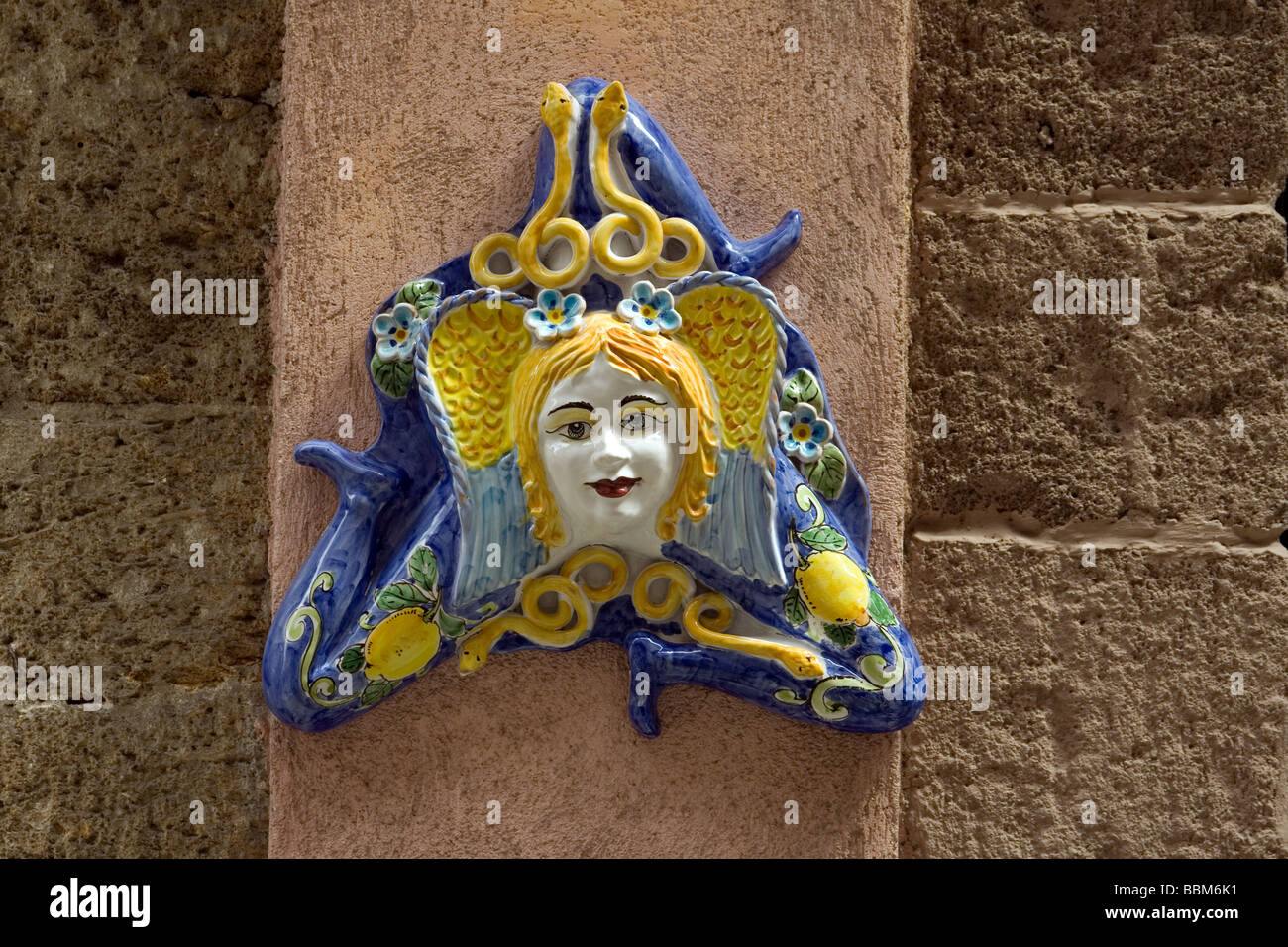 Ceramic Trinakria Tranacria three legged symbol of Sicily Town of ...