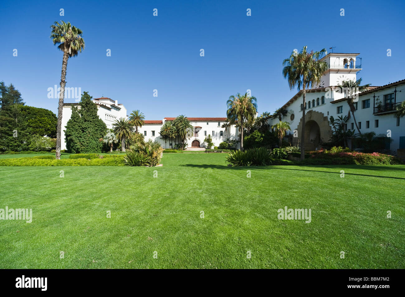 Courthouse sunken gardens, Santa Barbara, California Stock Photo - Alamy
