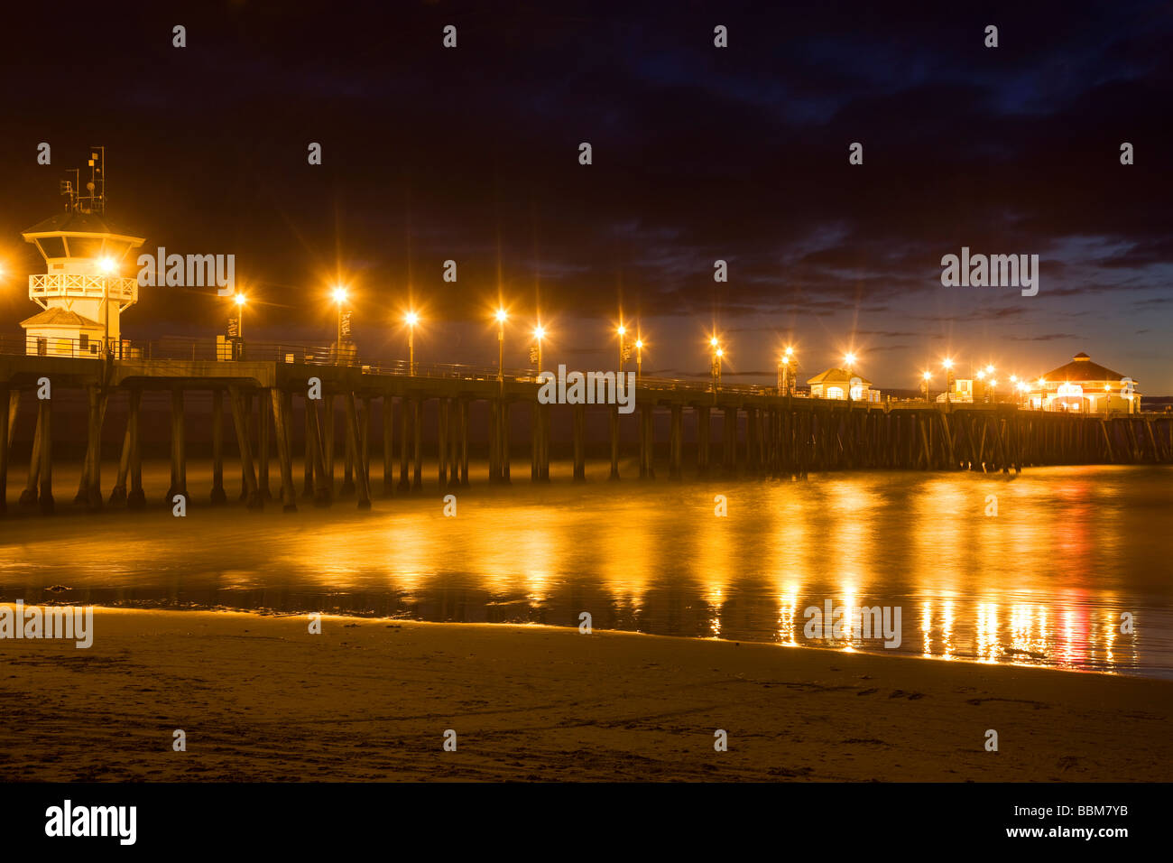 The Huntington Beach Pier Huntington Beach Orange County California ...