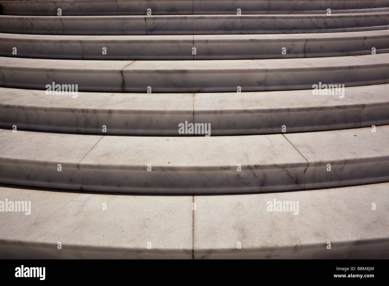 Curved marble steps of a church Stock Photo - Alamy