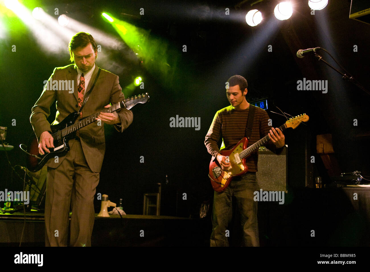 Swiss band Puts Marie, live at the Schueuer, Lucerne, Switzerland Stock ...