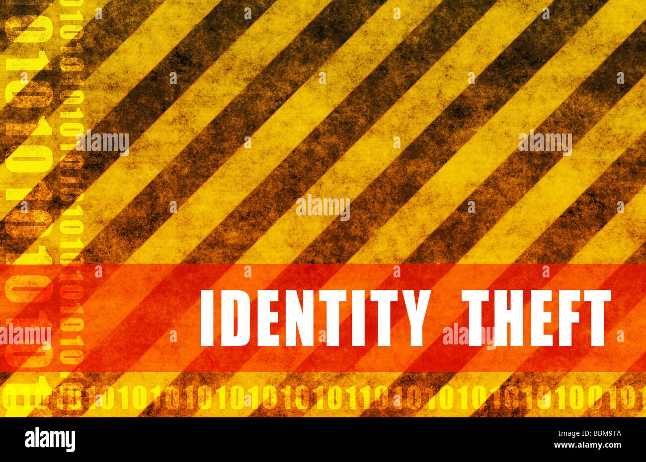 ID Theft Danger of Stolen Identity Background Stock Photo - Alamy