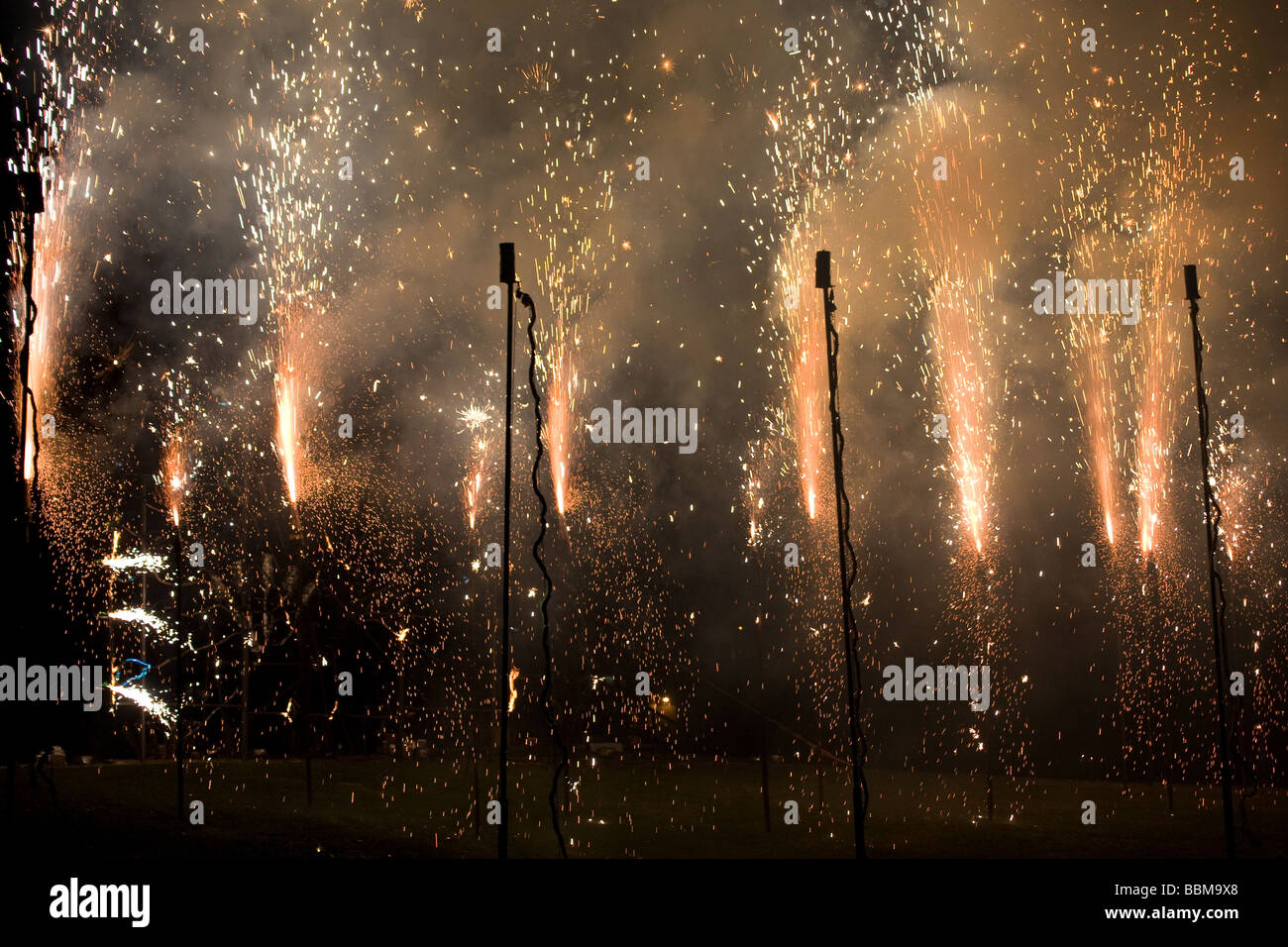 colours colourfull fireworks pyrotechnic display night Medway Fuse ...