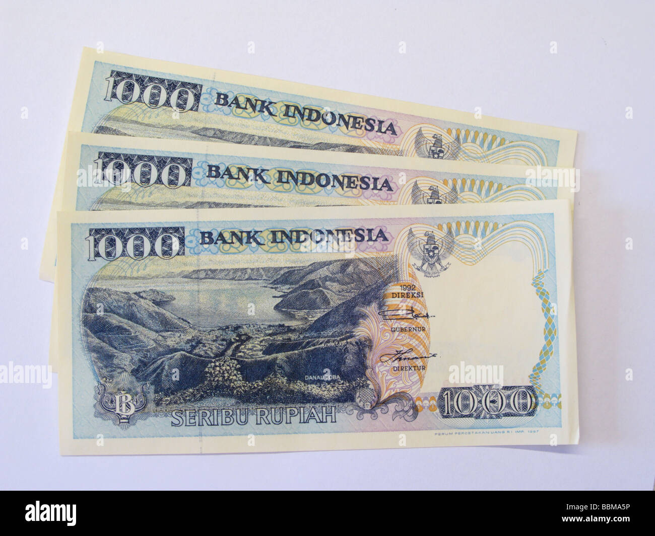 Indonesia money currency banknotes indonesian Stock Photo - Alamy