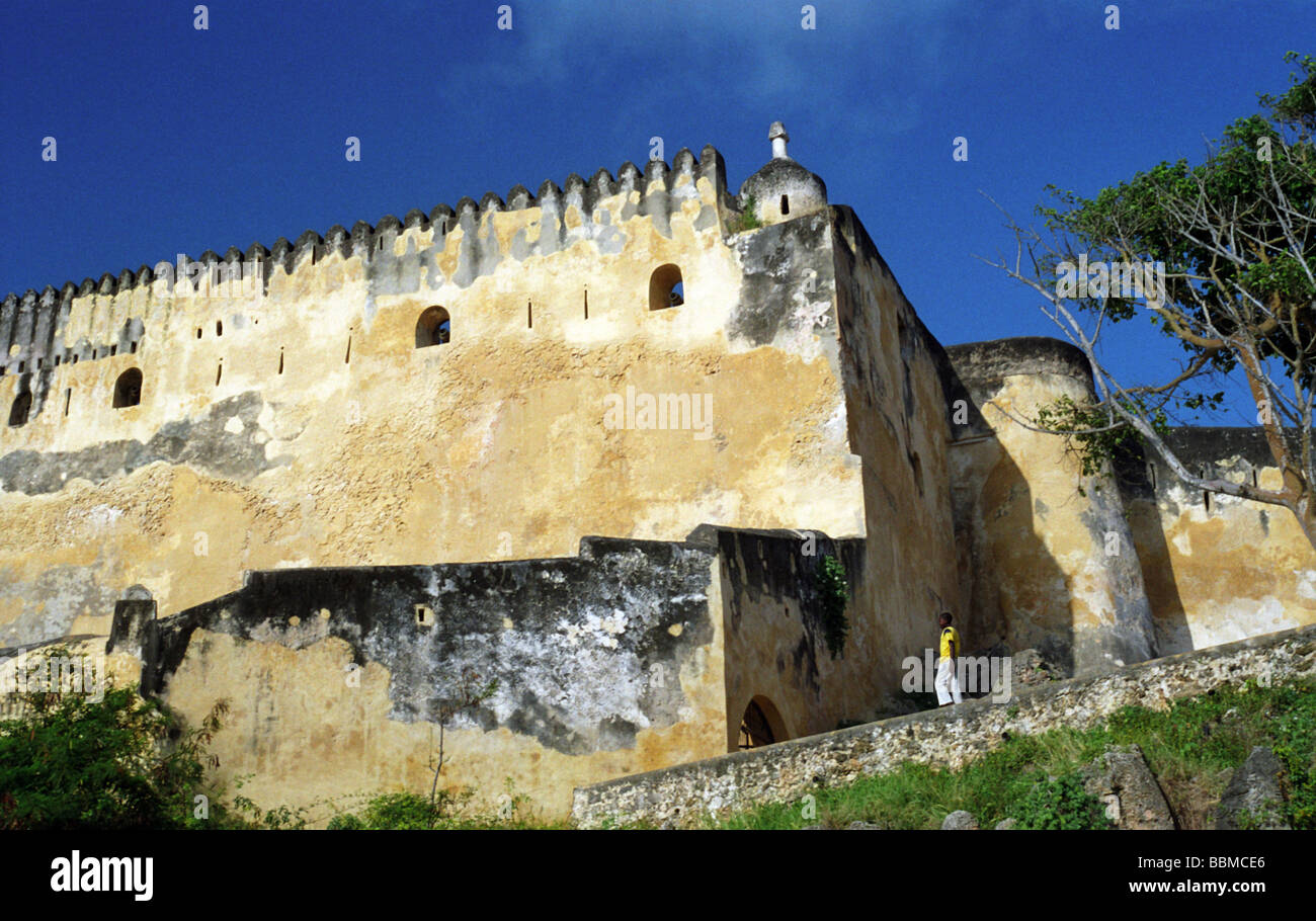 fort jesus old town mombasa Stock Photo - Alamy