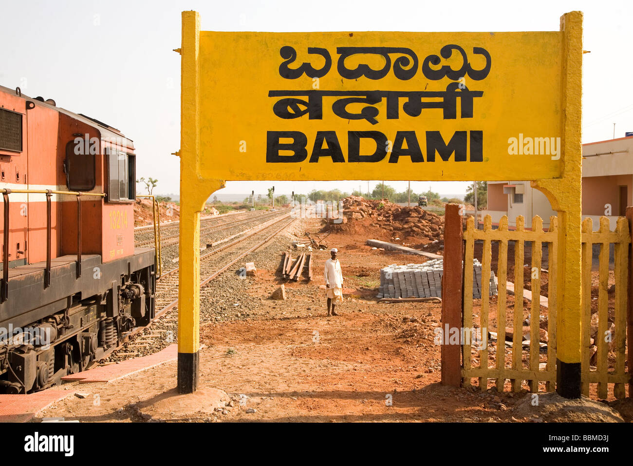 Karnataka railway station hi-res stock photography and images - Alamy