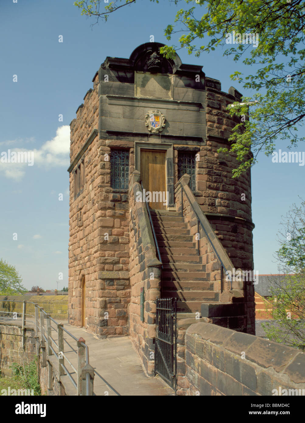 King Charles Tower, or Phoenix Tower, City walls, Chester, Cheshire ...