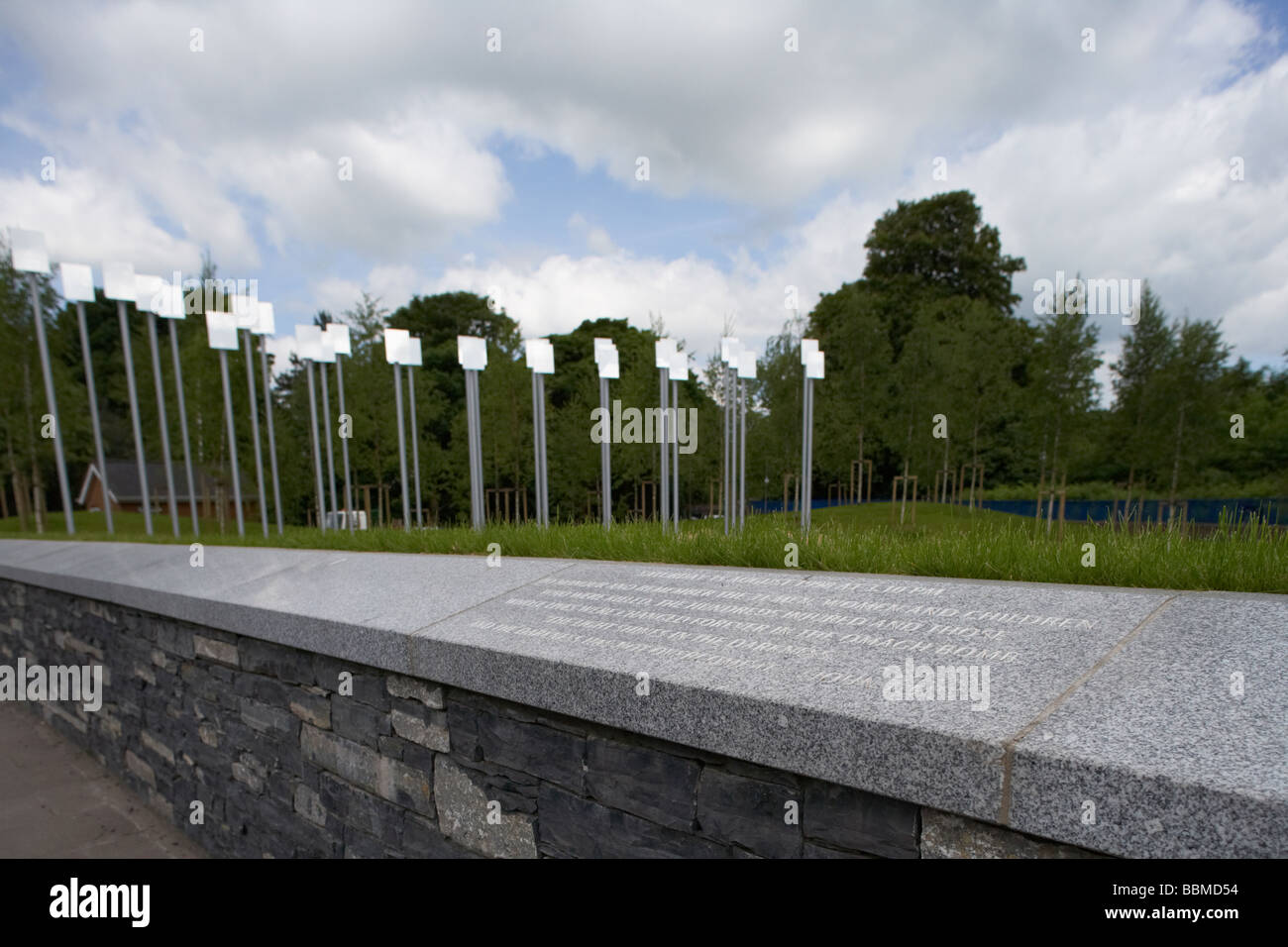 memorial garden to the victims of the omagh bombing omagh county tyrone ...