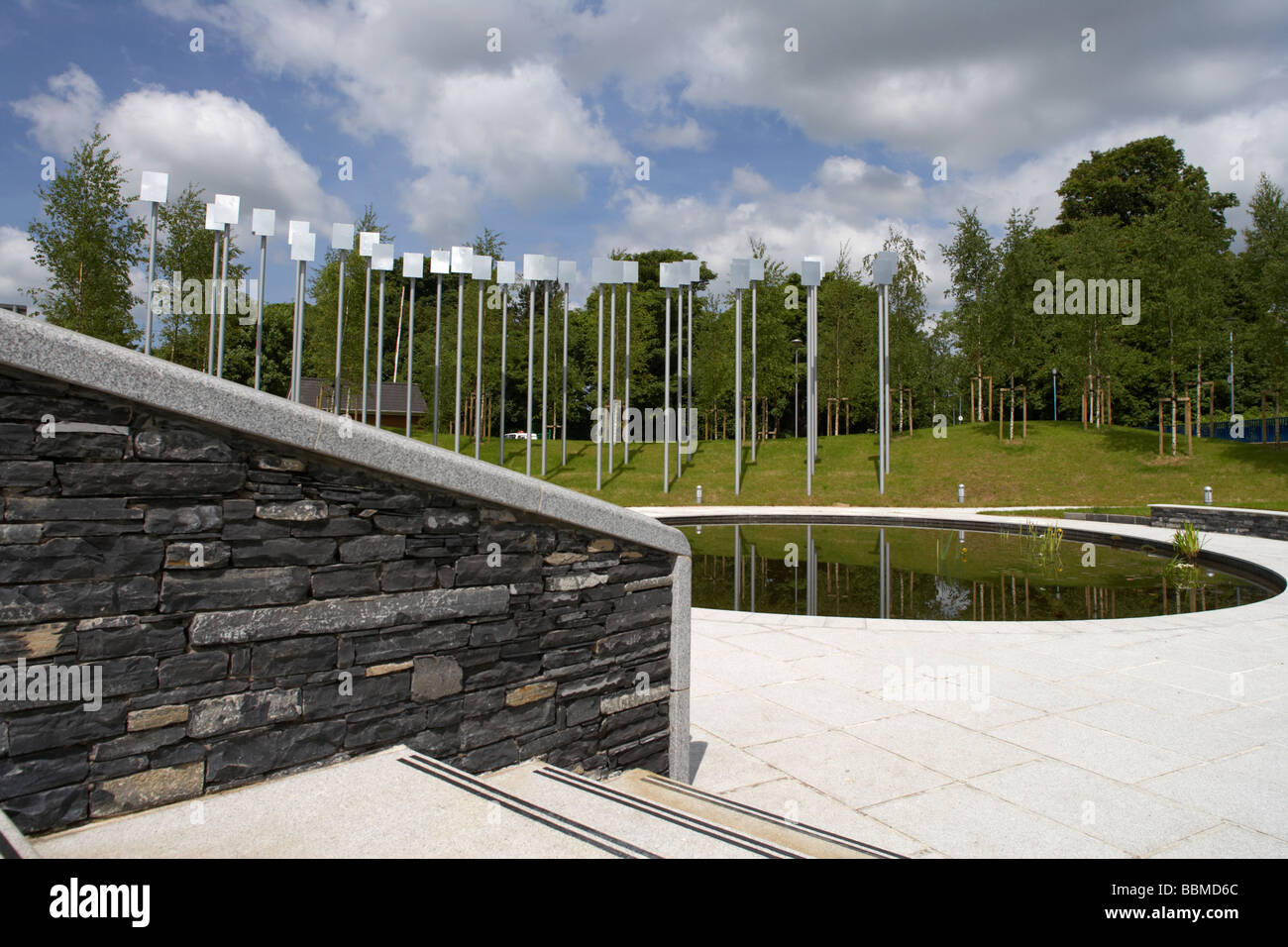 memorial garden to the victims of the omagh bombing omagh county tyrone ...