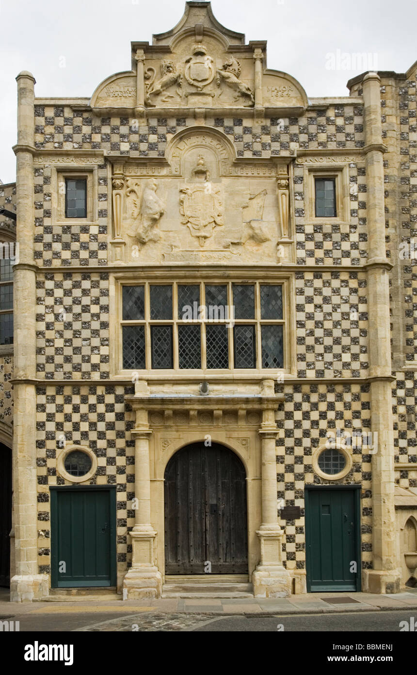 The Town Hall and Trinity Guildhall, King's Lynn, Norfolk, England ...